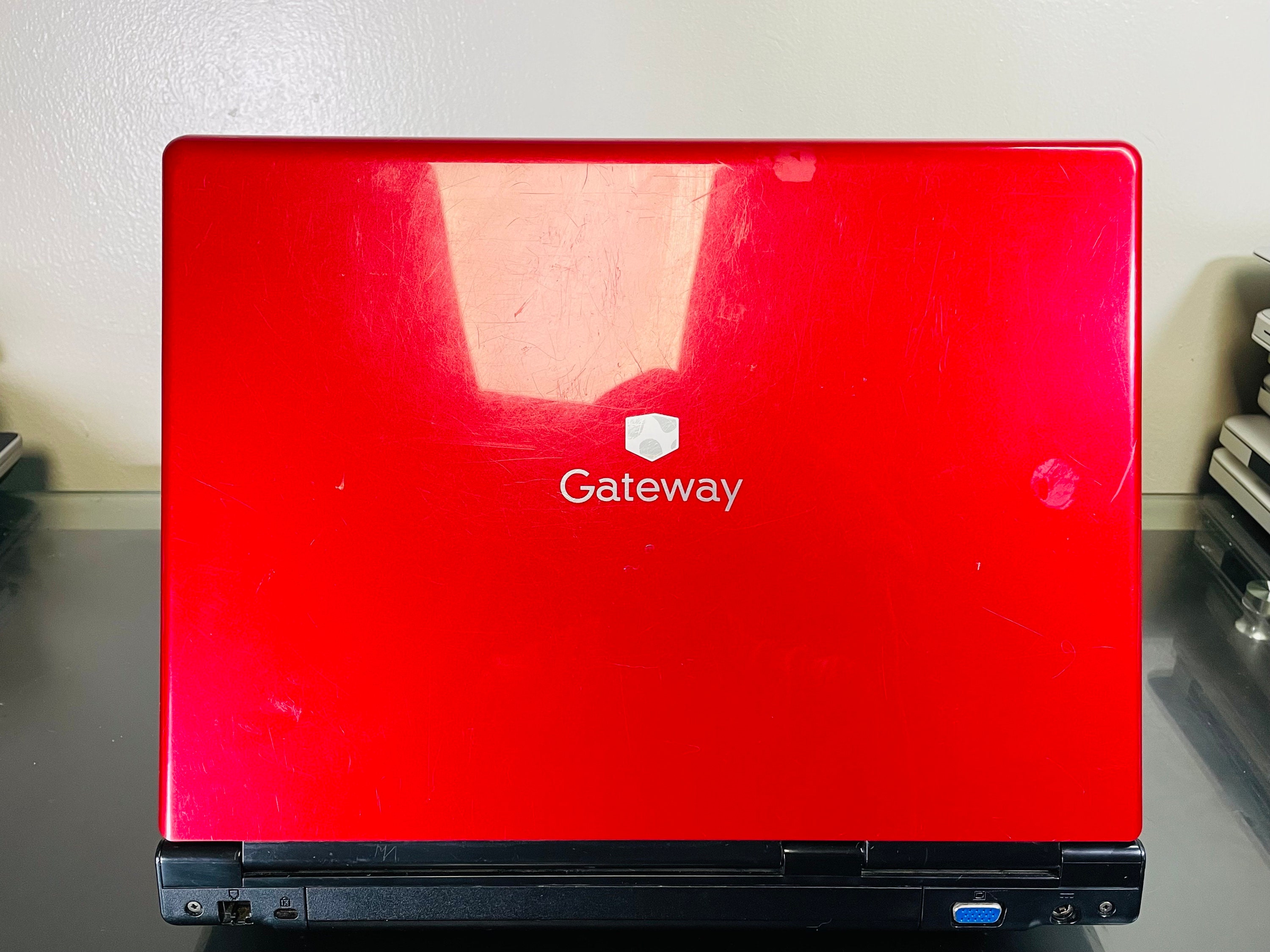 13.3 Gateway Red Windows 11 Laptop Computer Pc W/ NEW Battery - Etsy