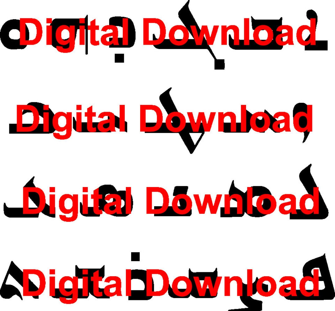 Assyrian Alphabet Svg, Png, Eps, Dxf Digital Download - Etsy