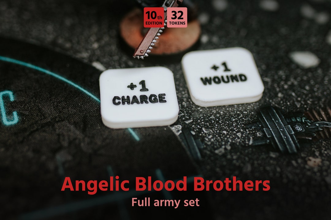 Angelic Blood Brother Army Set for 40k 32 Tokens 10th Edition - Etsy