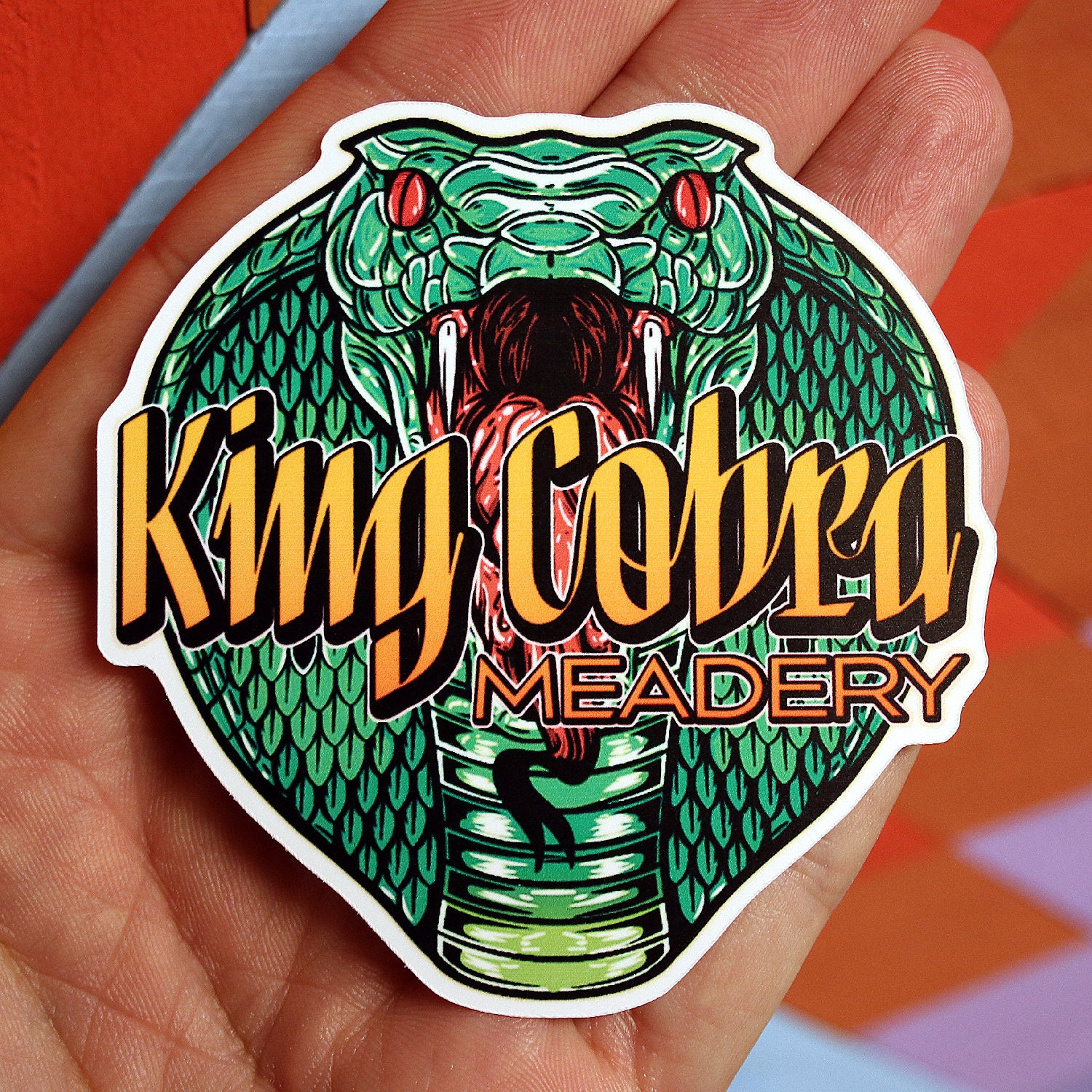 King Cobra Meadery Kingcobrajfs Sticker 3 X 3 - Etsy