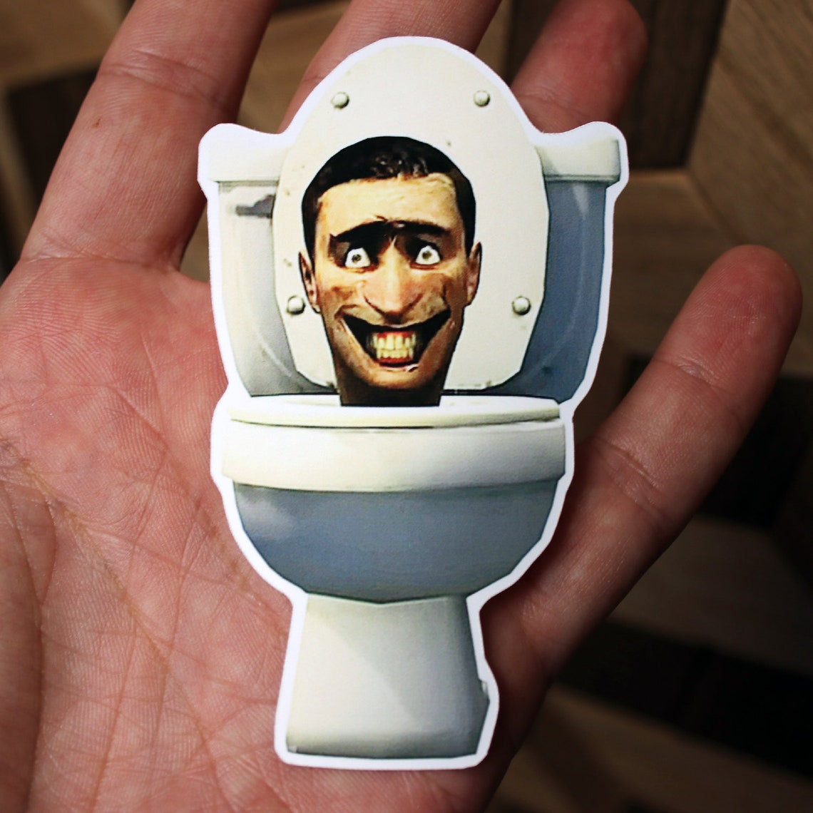 Skibidi Toilet Sticker - 2.5" X 3.75" - Etsy