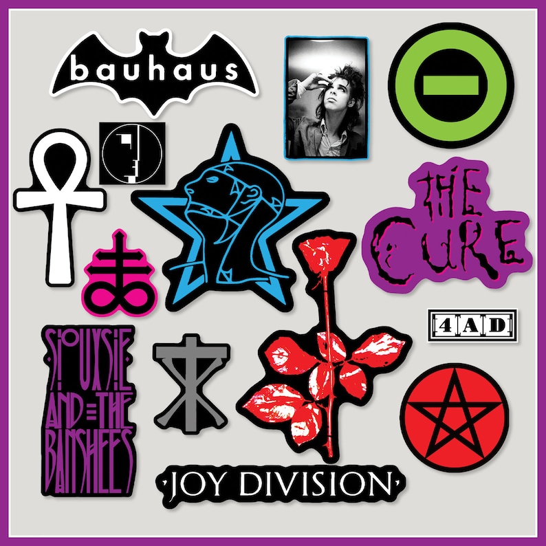 Goth Sticker Pack - Etsy