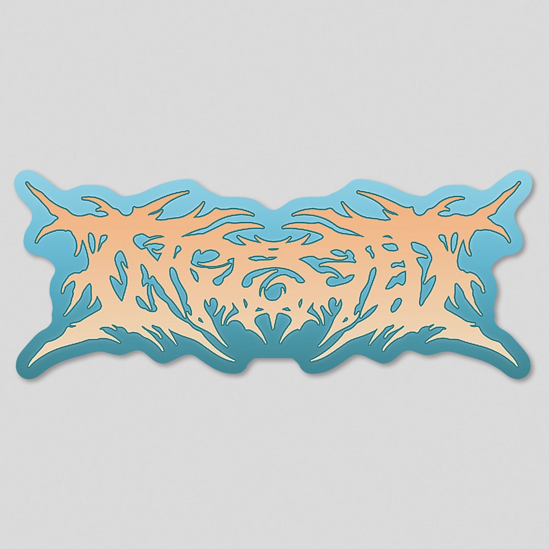 Ingested Band Sticker - 6.25" X 2.5" - Etsy