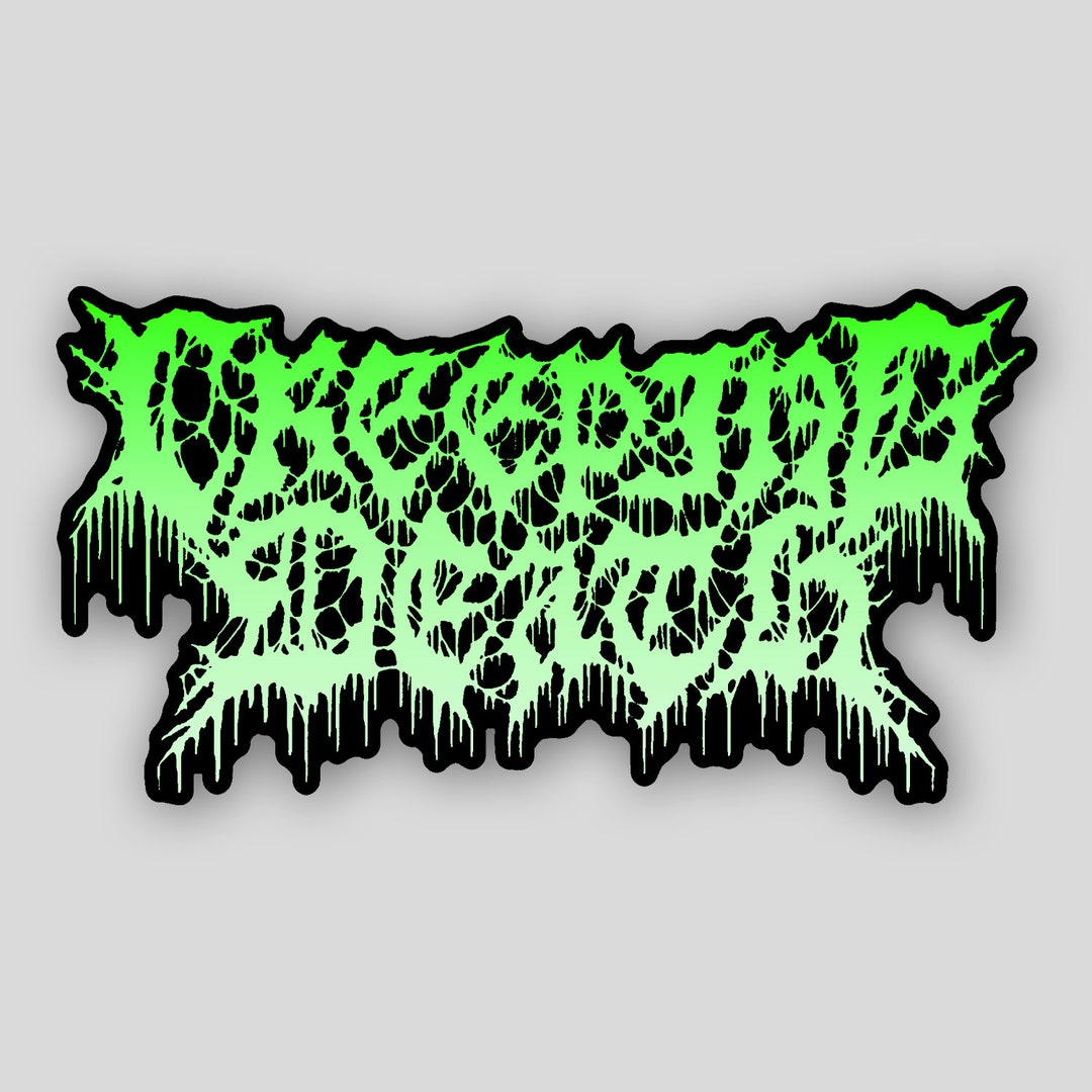 Creeping Death Band Sticker 6.5 X 3.25 - Etsy