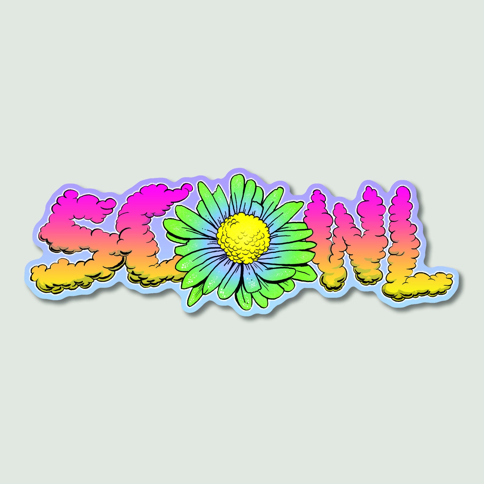 Scowl Band Sticker - 6" X 2" - Etsy