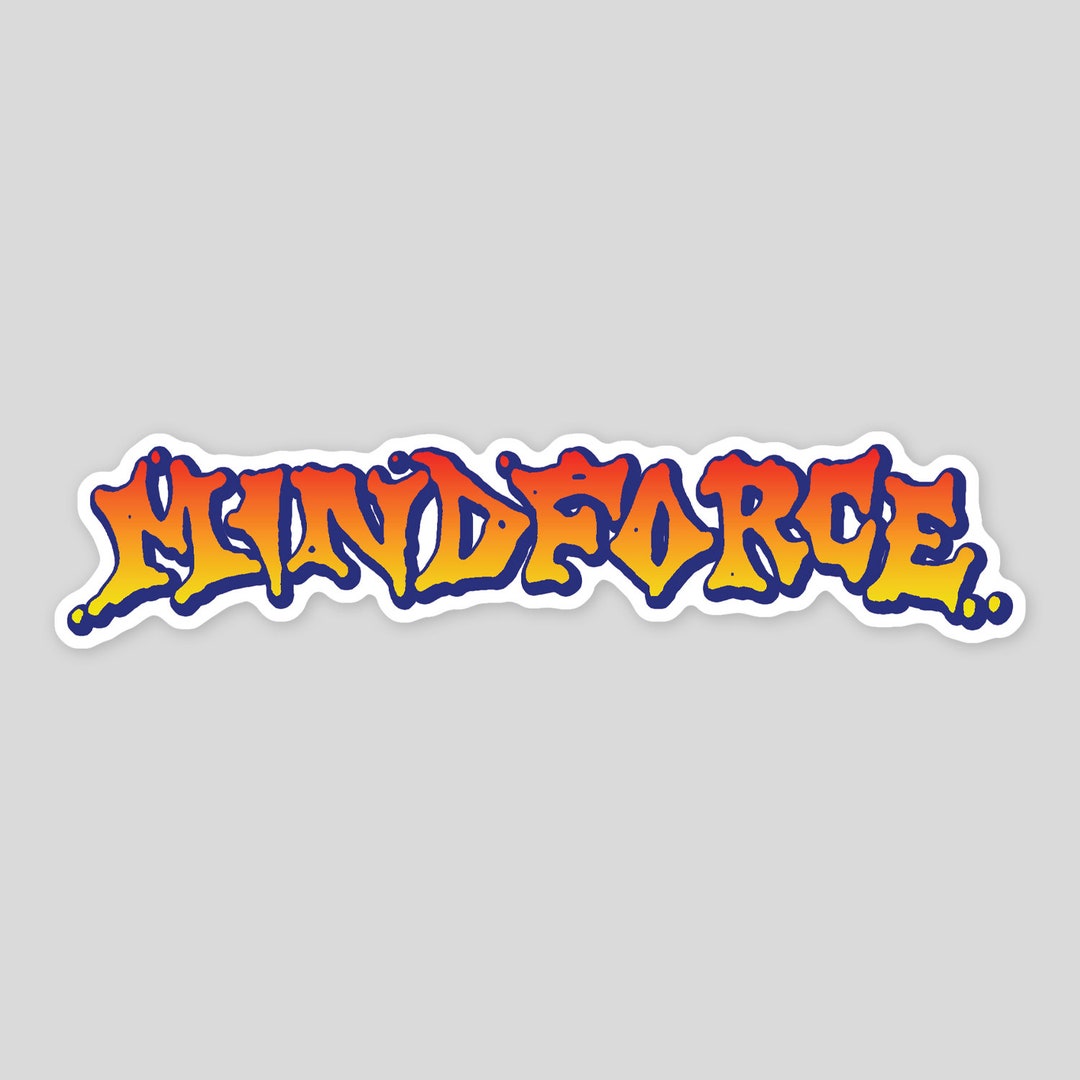 Mindforce Band Sticker - 5.5" X 1.25" - Etsy