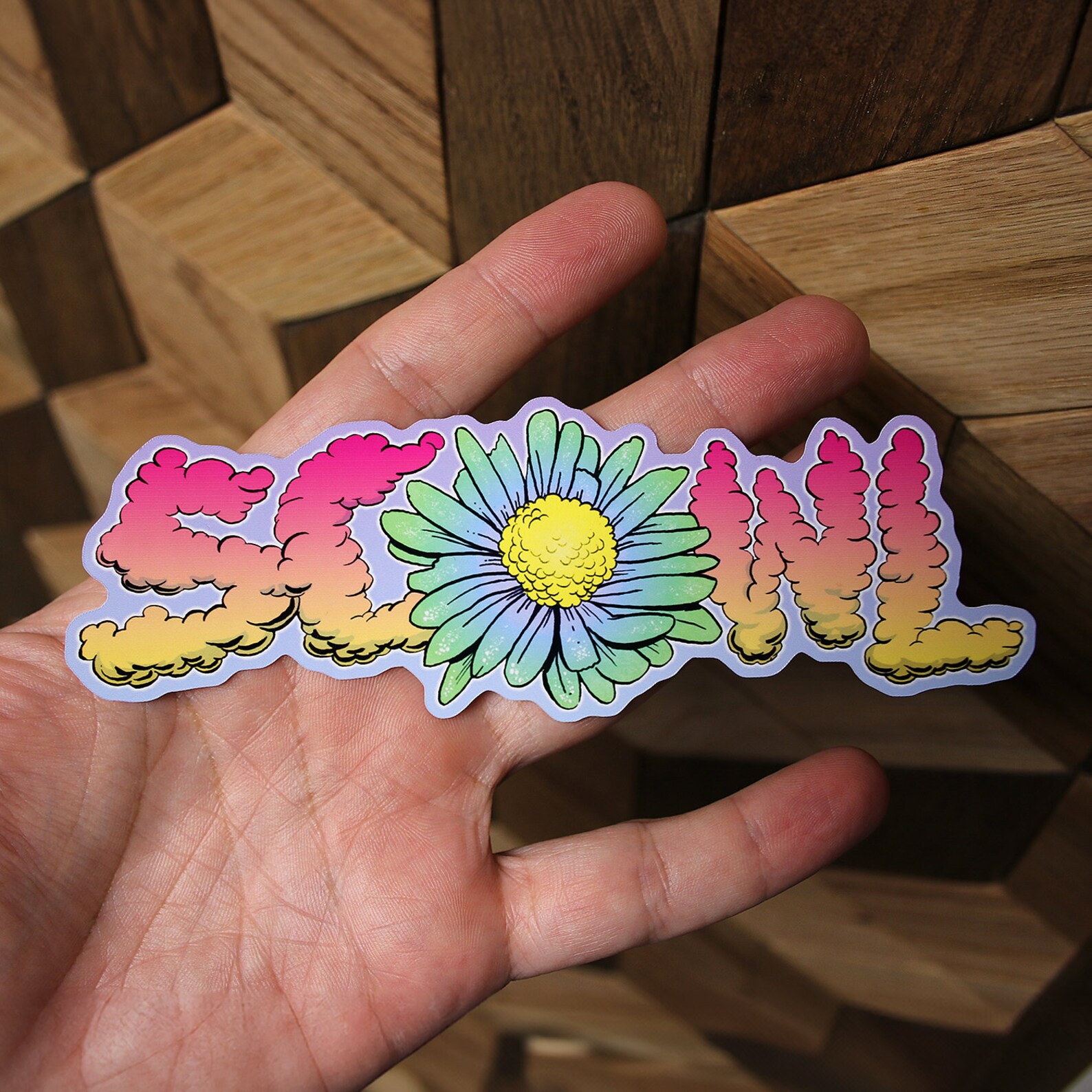 Scowl Band Sticker - 6" X 2" - Etsy