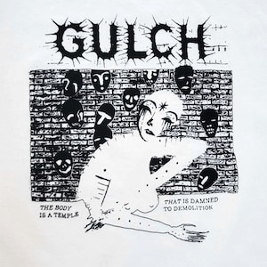 Gulch Band T-shirt black on White - Etsy