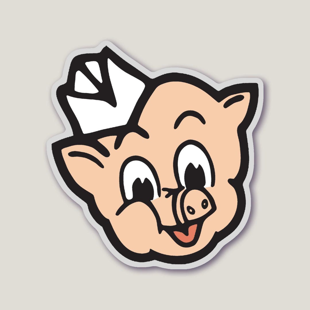 Piggly Wiggly Sticker - 3.5" X 4" - Etsy