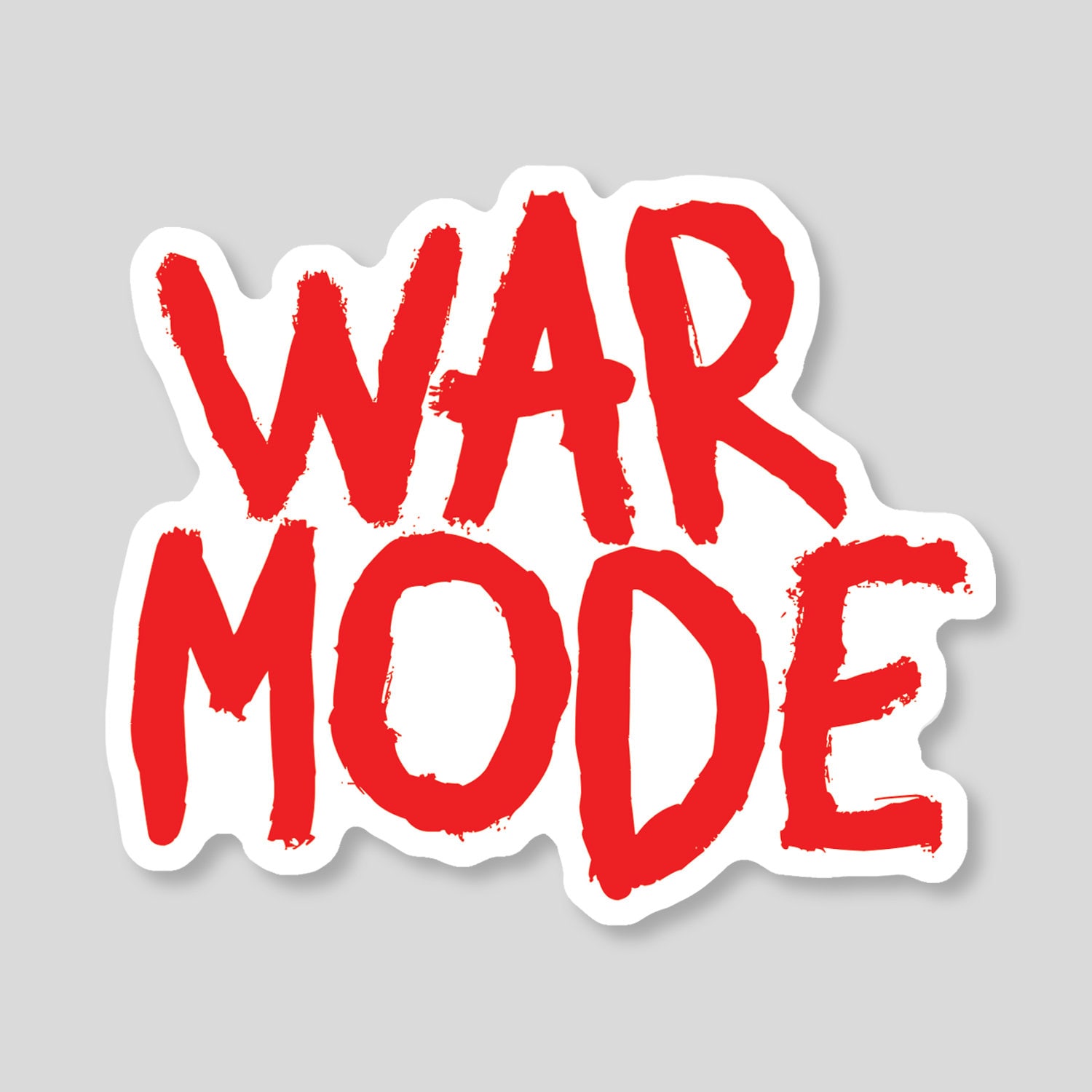 War Mode Sticker 3.5 X 3 - Etsy
