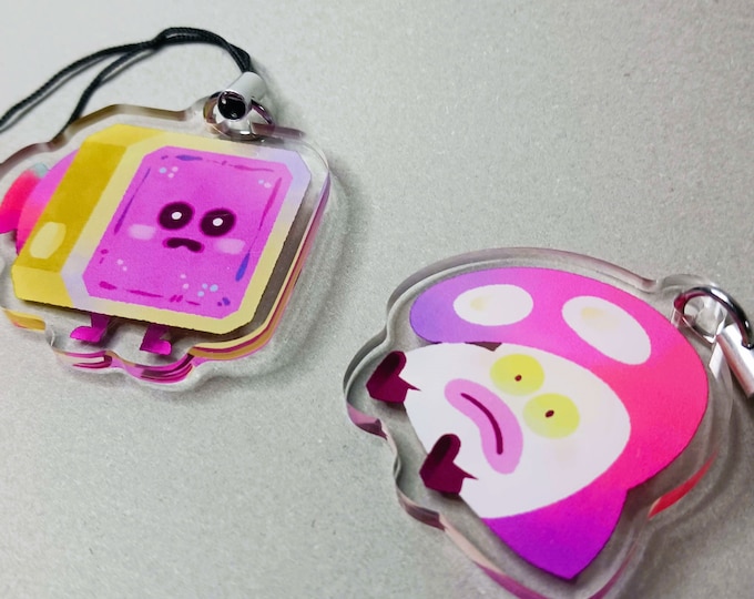 Splatoon Pearl and Marina (pearlina) Keychain PRE-ORDERS - Etsy