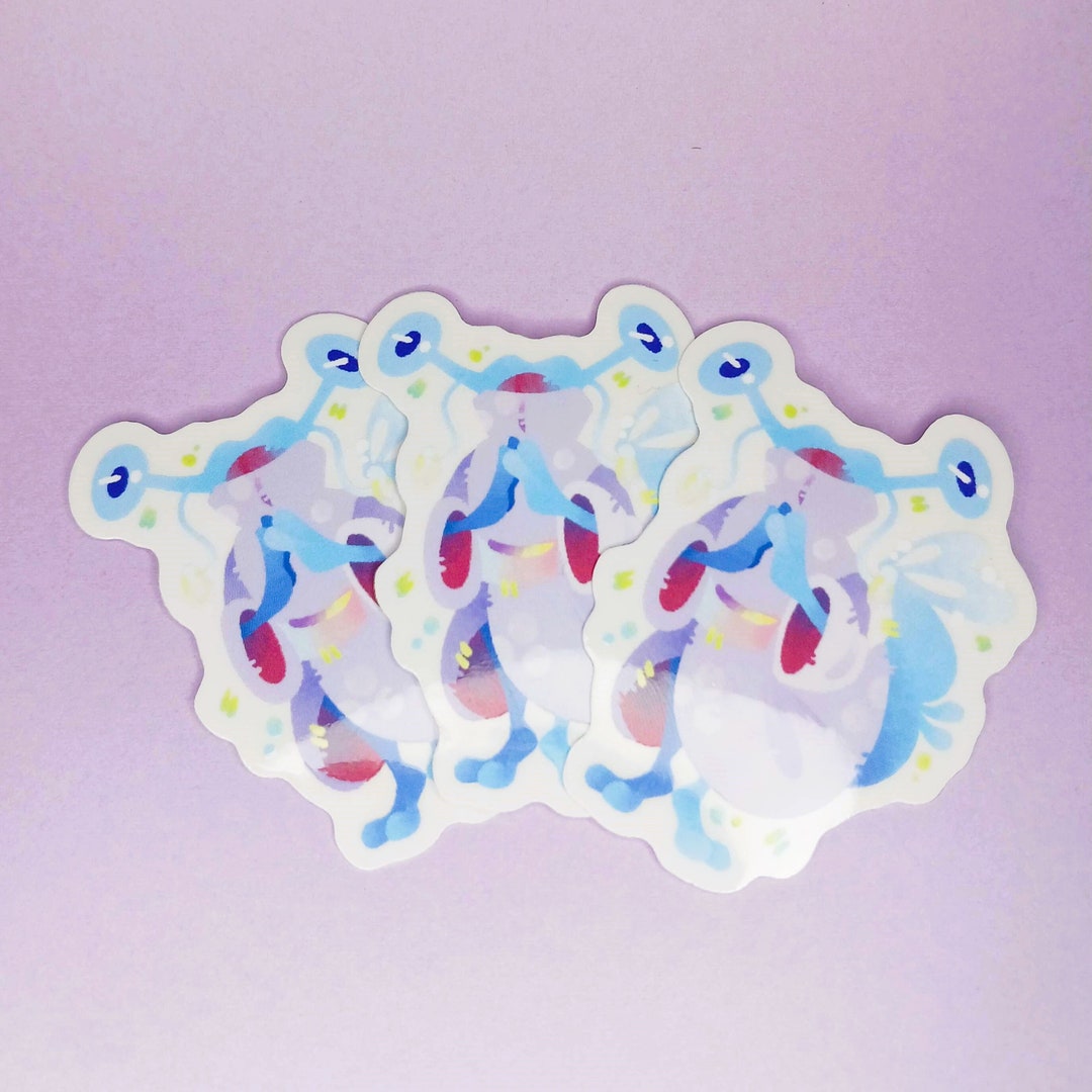 Splatoon Side Order 2 Inch Clear Sticker Cipher - Etsy