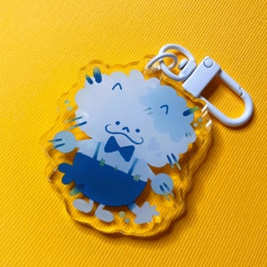 Splatoon Lil Judd Cute Clear Sticker and Acrylic Keychain Bundle - Etsy