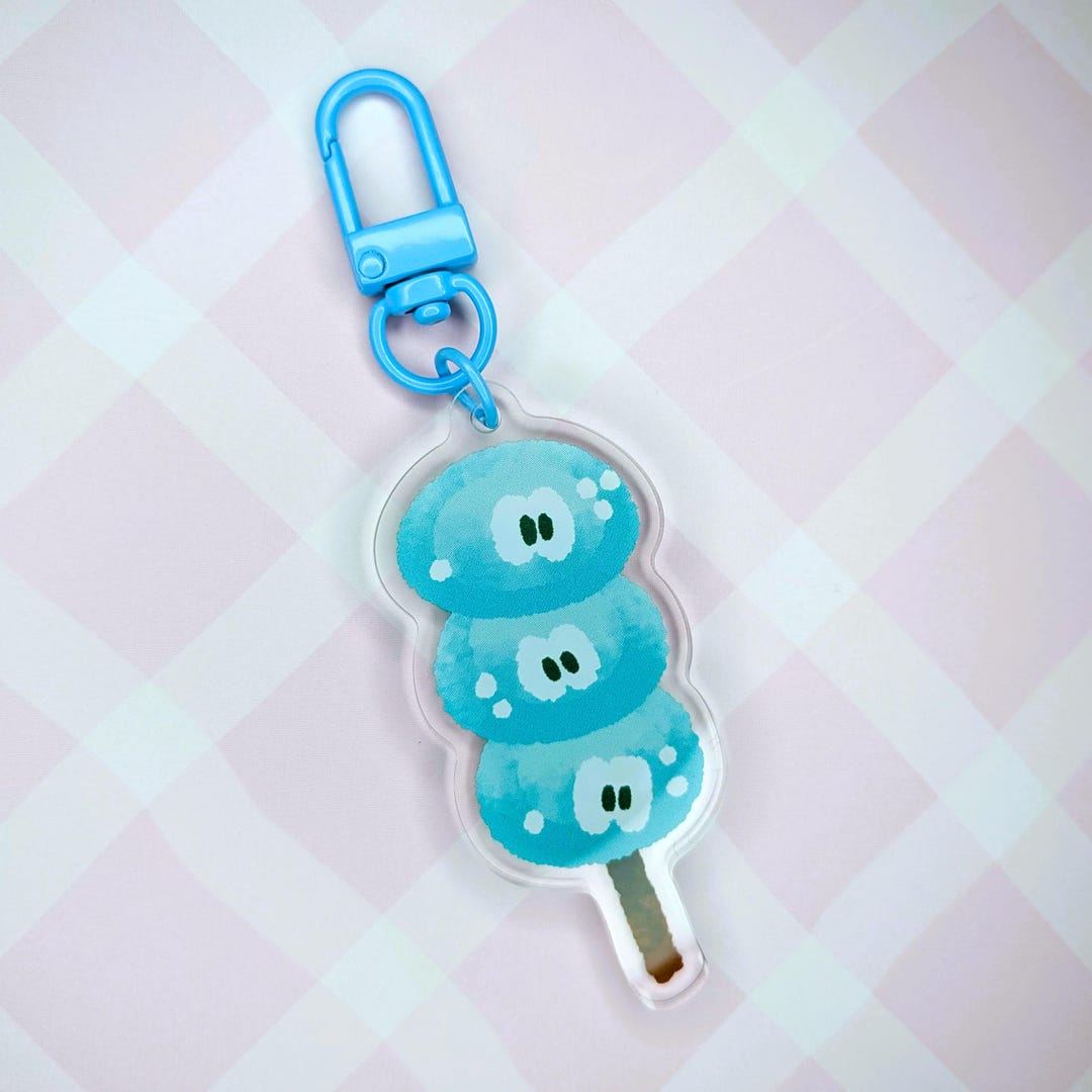 Splatoon Jellyfish Cute Dango Acrylic Keychain | 2.5 Inches - Etsy