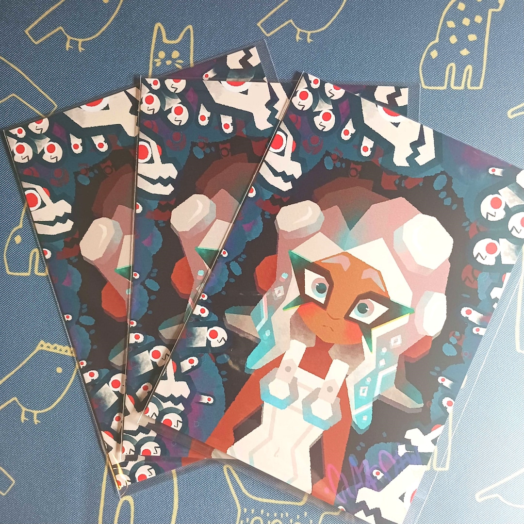 Splatoon 3 Side Order Agent 8 Art Print | 5 X 7 - Etsy
