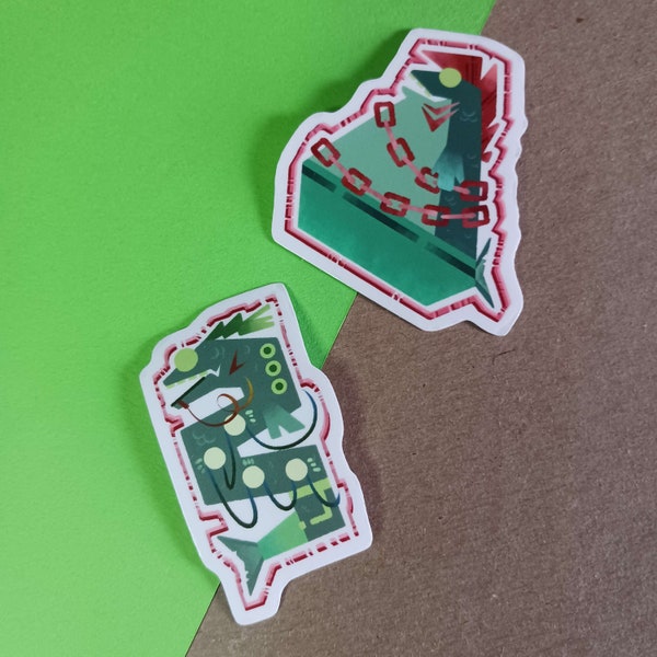 Splatoon Salmon Run Stickers - Etsy