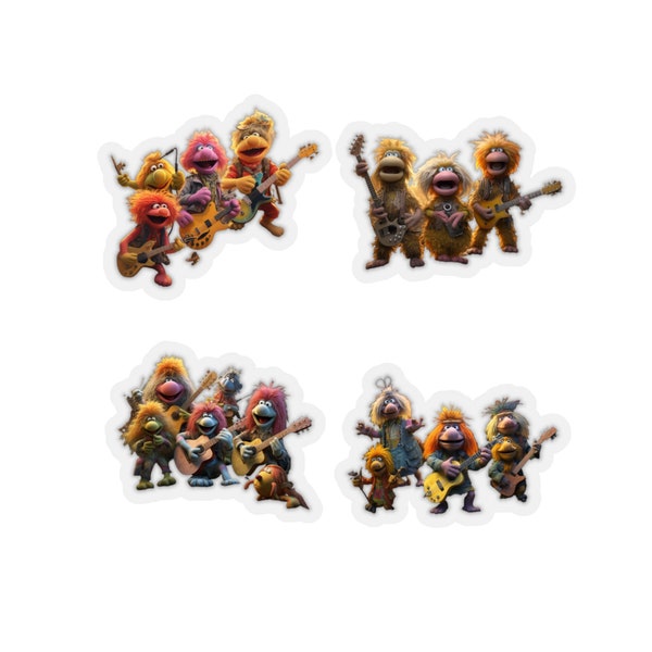 Fraggle Rock Stickers - Etsy
