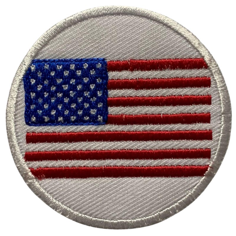 Round Us Flag Patch - Etsy UK