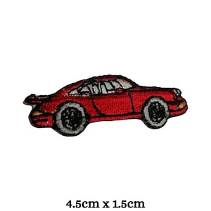 Sports Car Patch Iron on Sew on Sports Car Patches Motorsport Car ...