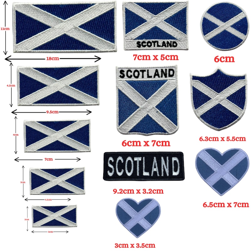 Scottish Iron Patch - Etsy UK