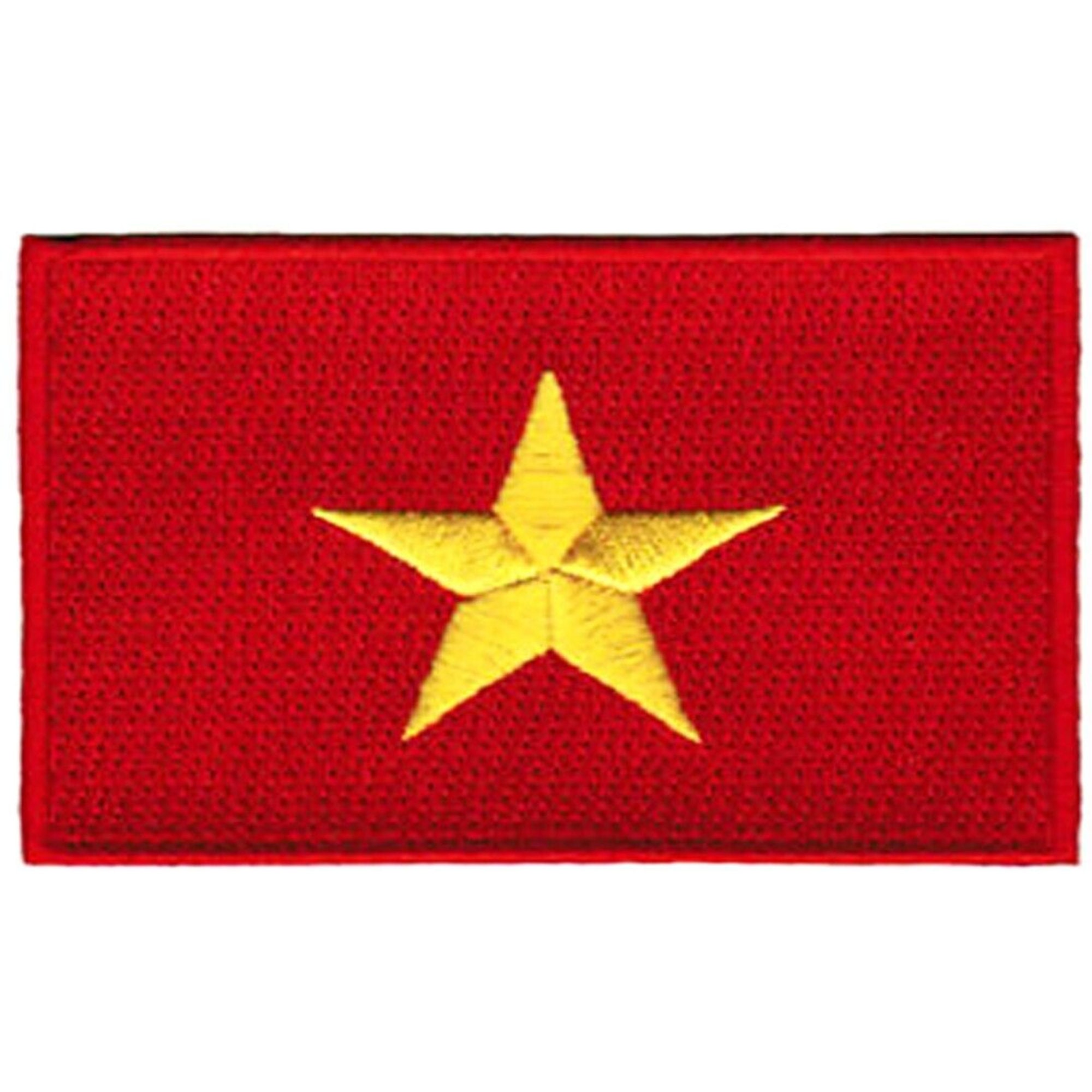 Vietnam Flag Patch Iron Sew on Embroidered Badge Vietnamese - Etsy