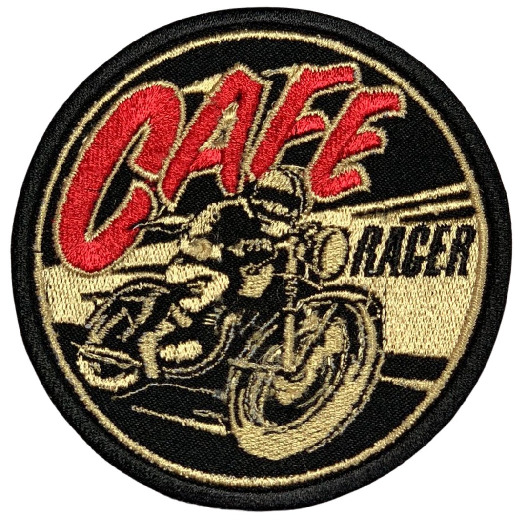 Cafe Racer Patch - off Road Patch - Outdoor Patch - Embroidered Patch ...