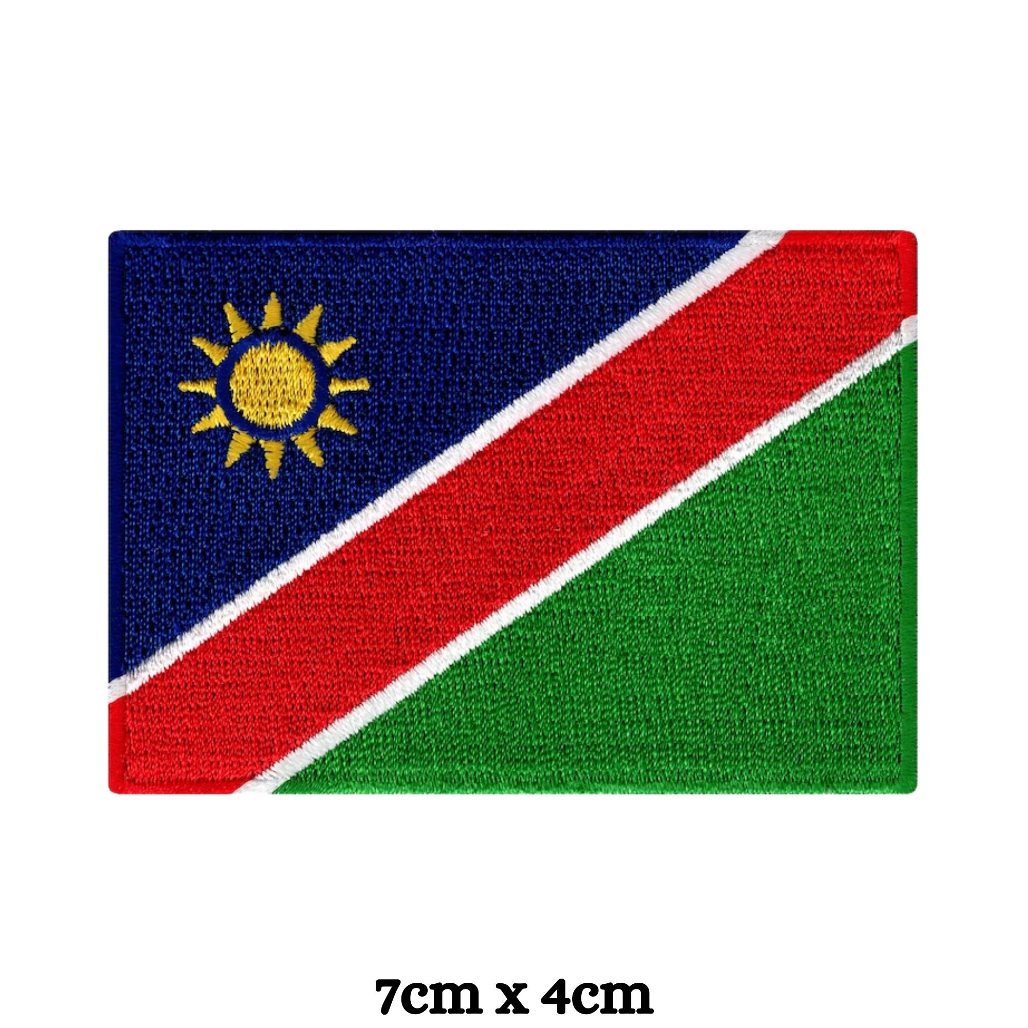 Namibia Flag Iron on Patch Sew on Clothes South Africa African Embroidered Badge - Etsy