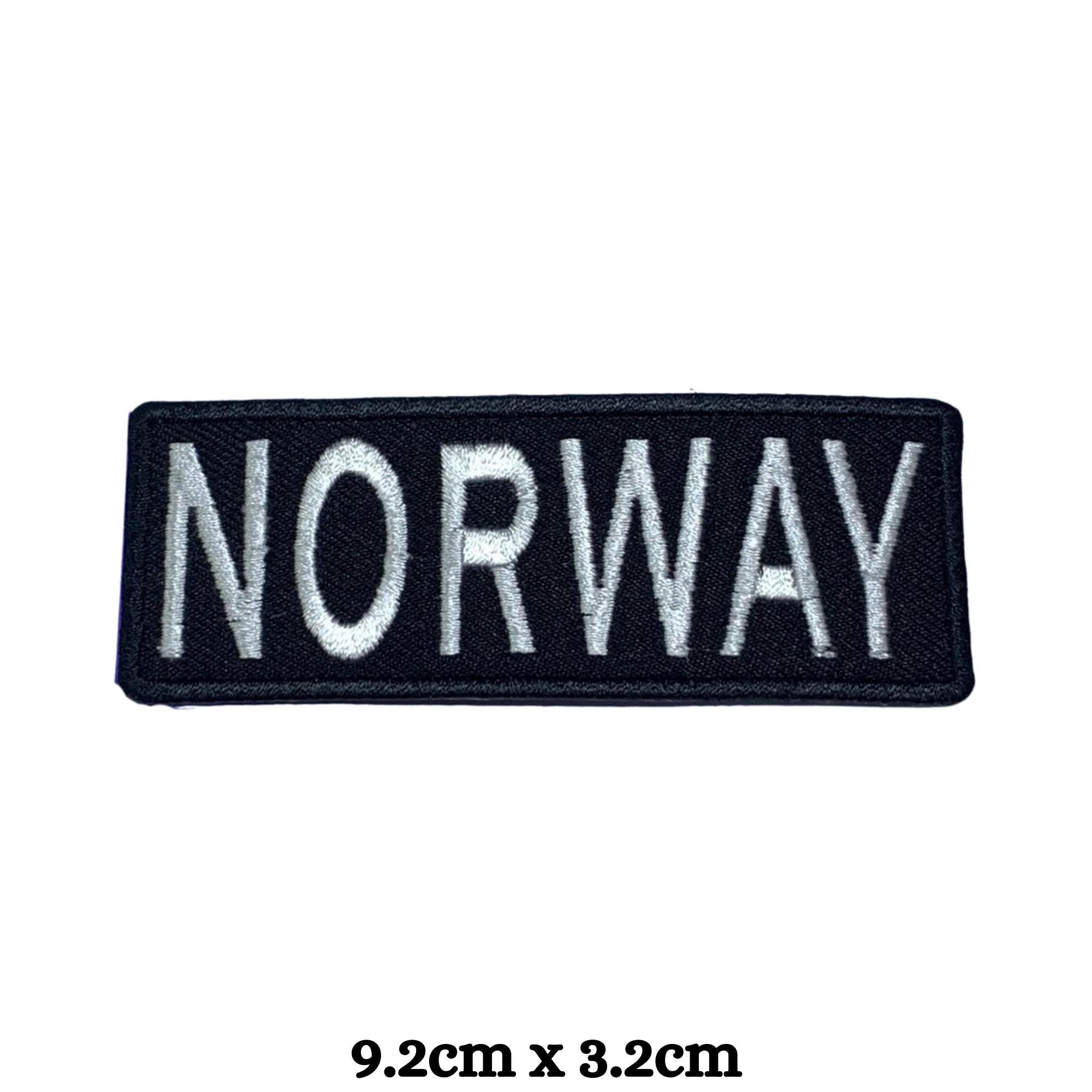 Norway National Country Flags Iron on Patch Embroidered Sew on Badge - Etsy