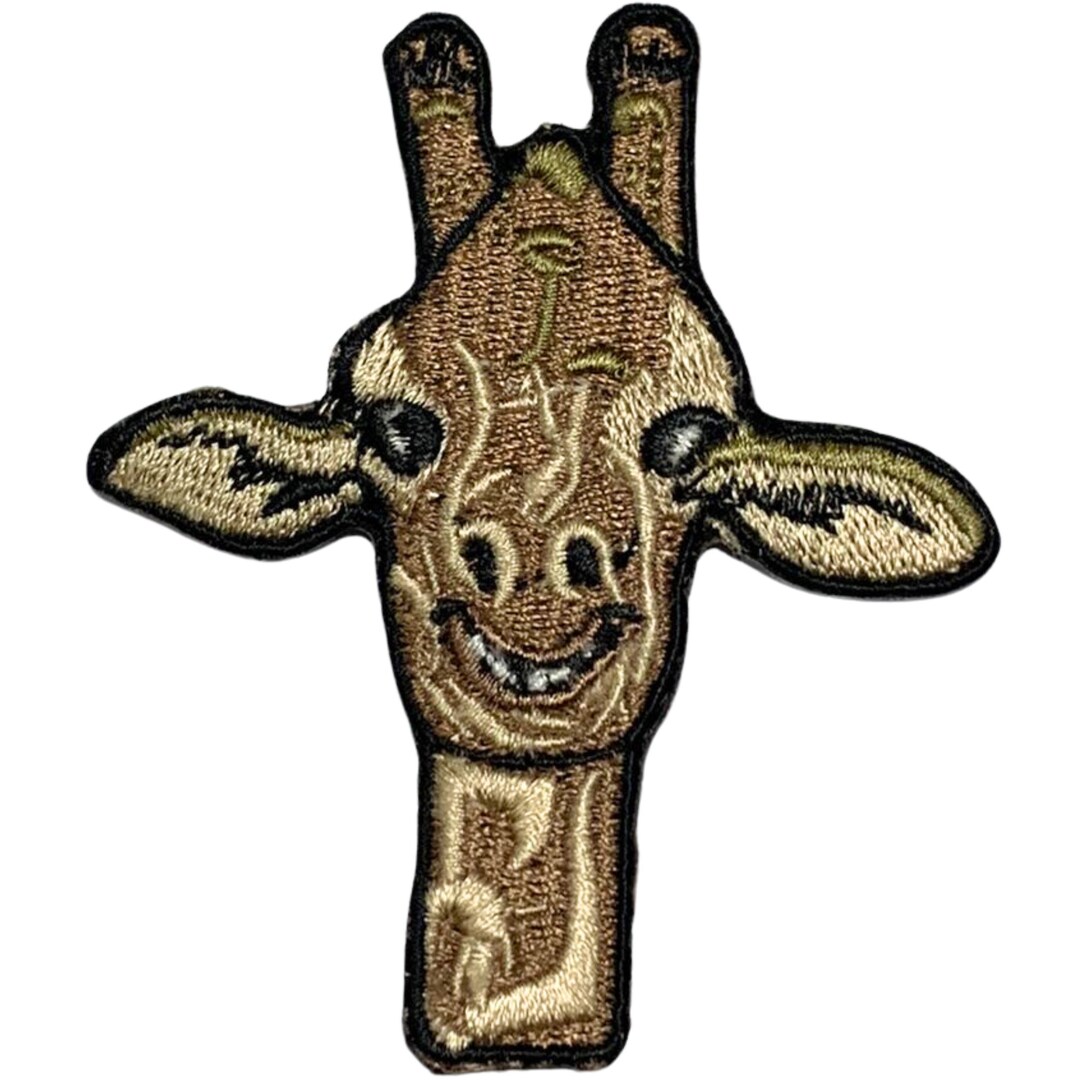 Camel Face Patch Iron Sew on Clothes Bag Embroidered Badge Animal ...