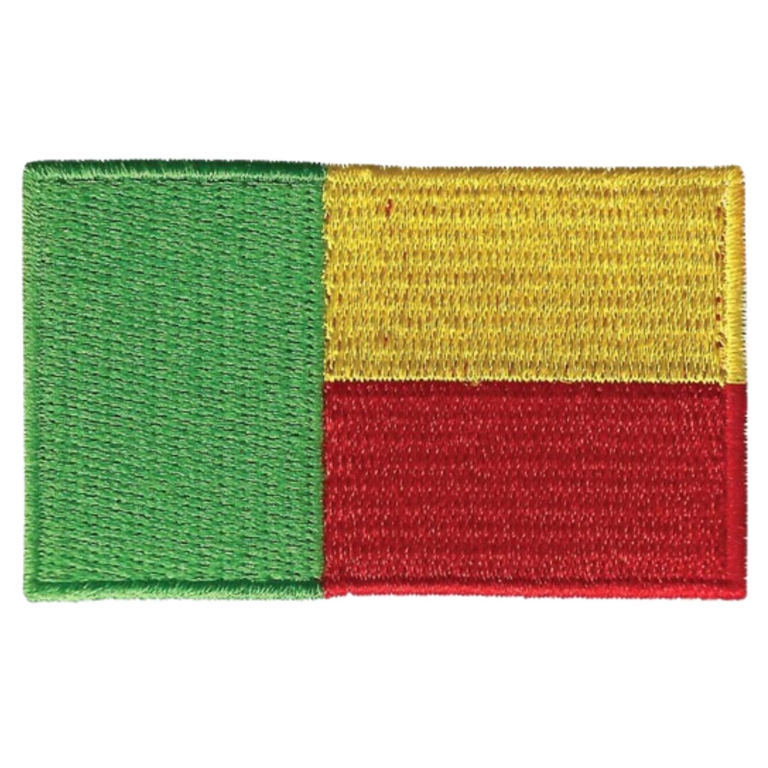 Benin National Country Flags Iron Sew on Embroidered Patch - Etsy