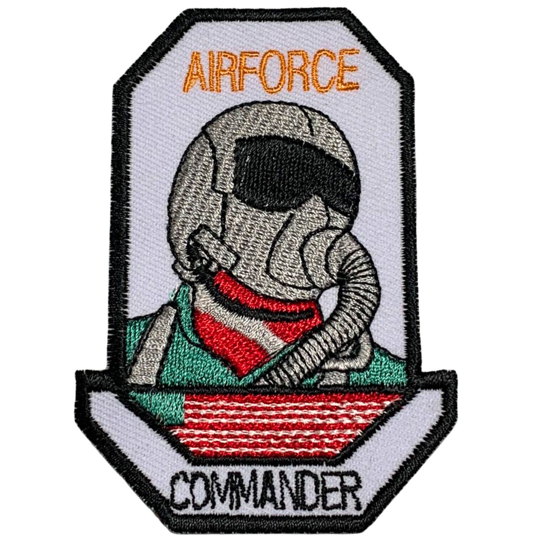 Air Force Commander Army Iron on Patch Embroidered Sew on Applique ...