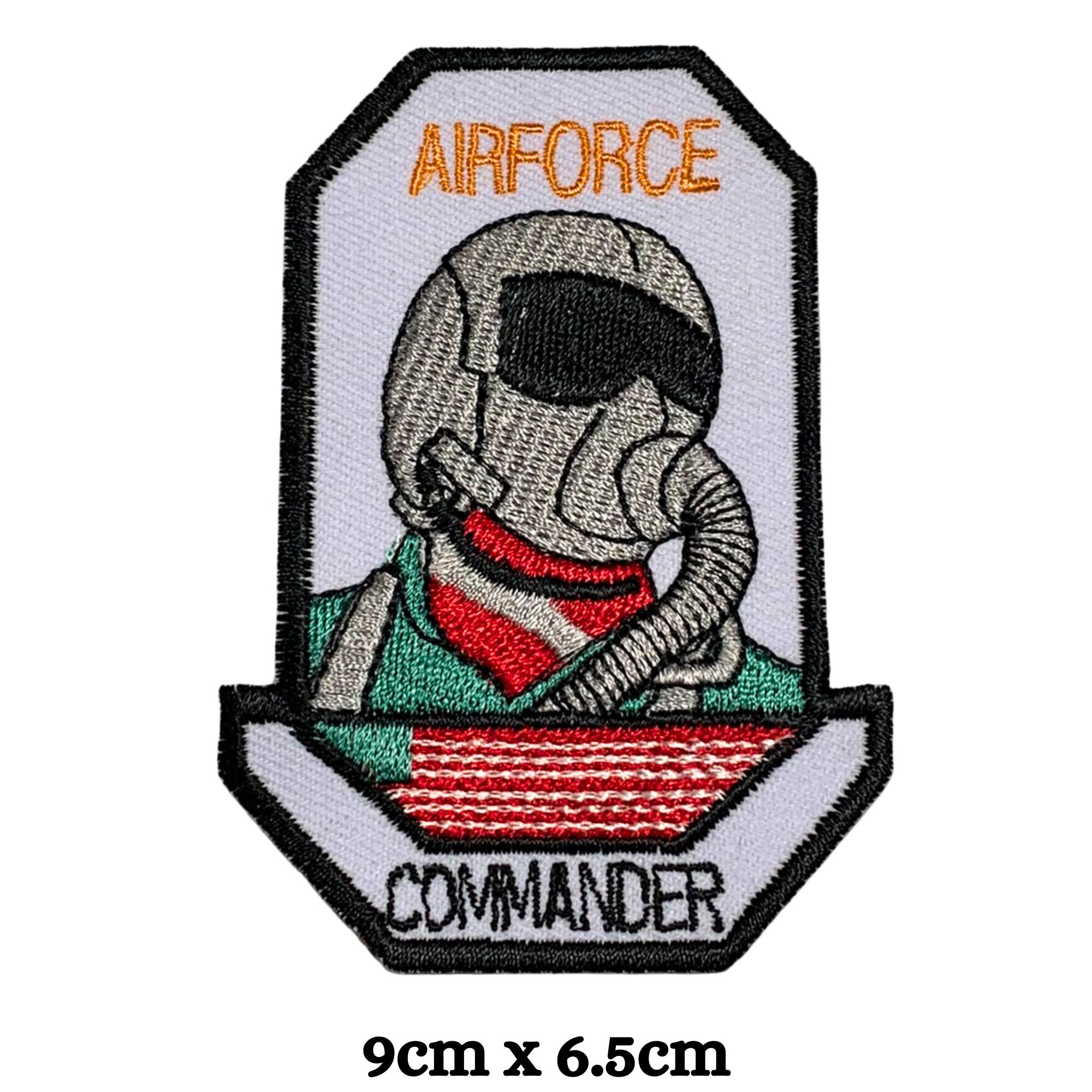 Air Force Commander Army Iron on Patch Embroidered Sew on Applique ...