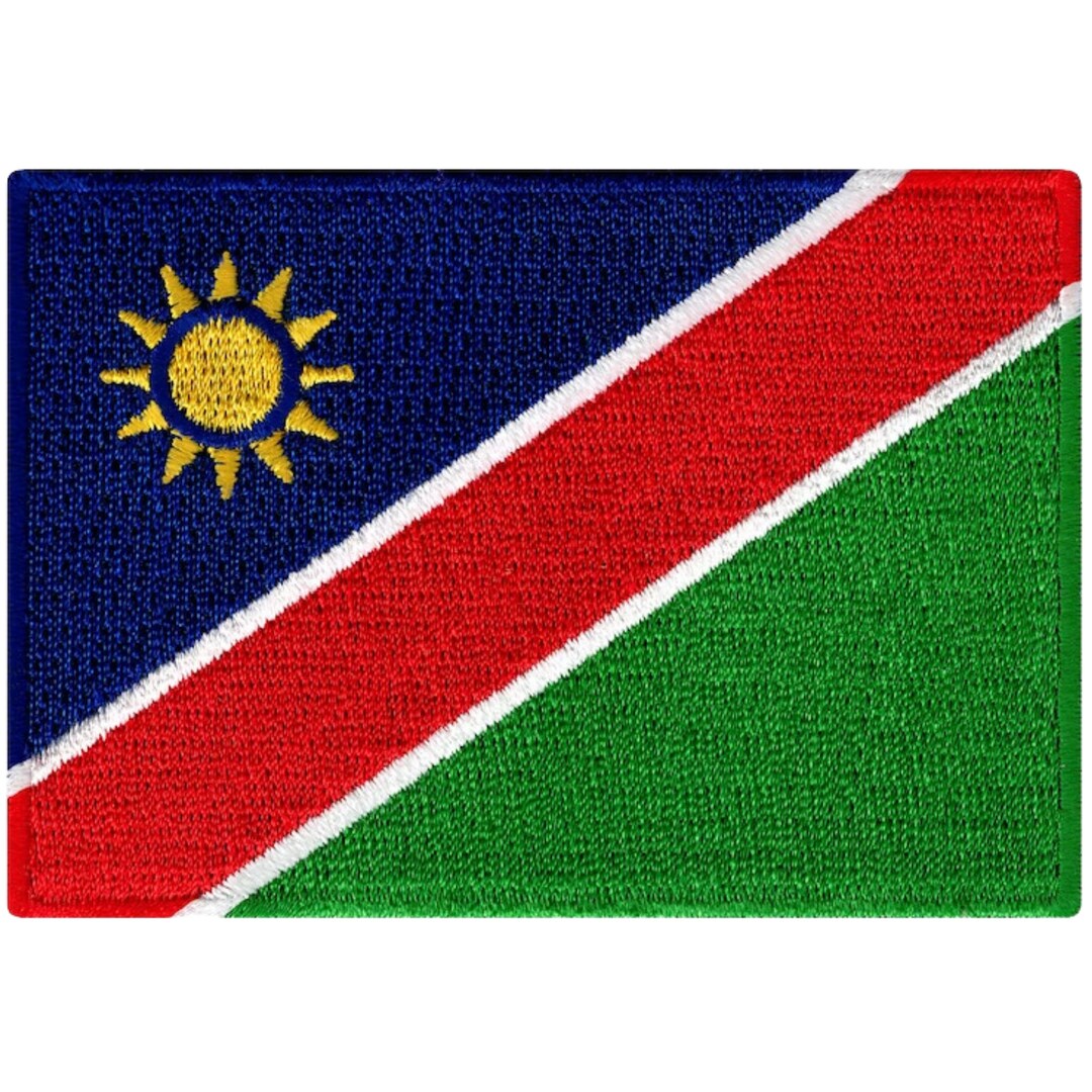 Namibia Flag Iron on Patch Sew on Clothes South Africa African Embroidered Badge - Etsy