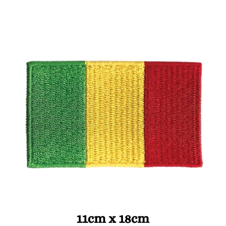 International Country Flags Iron on Patch Sew on Embroidered Patch ...