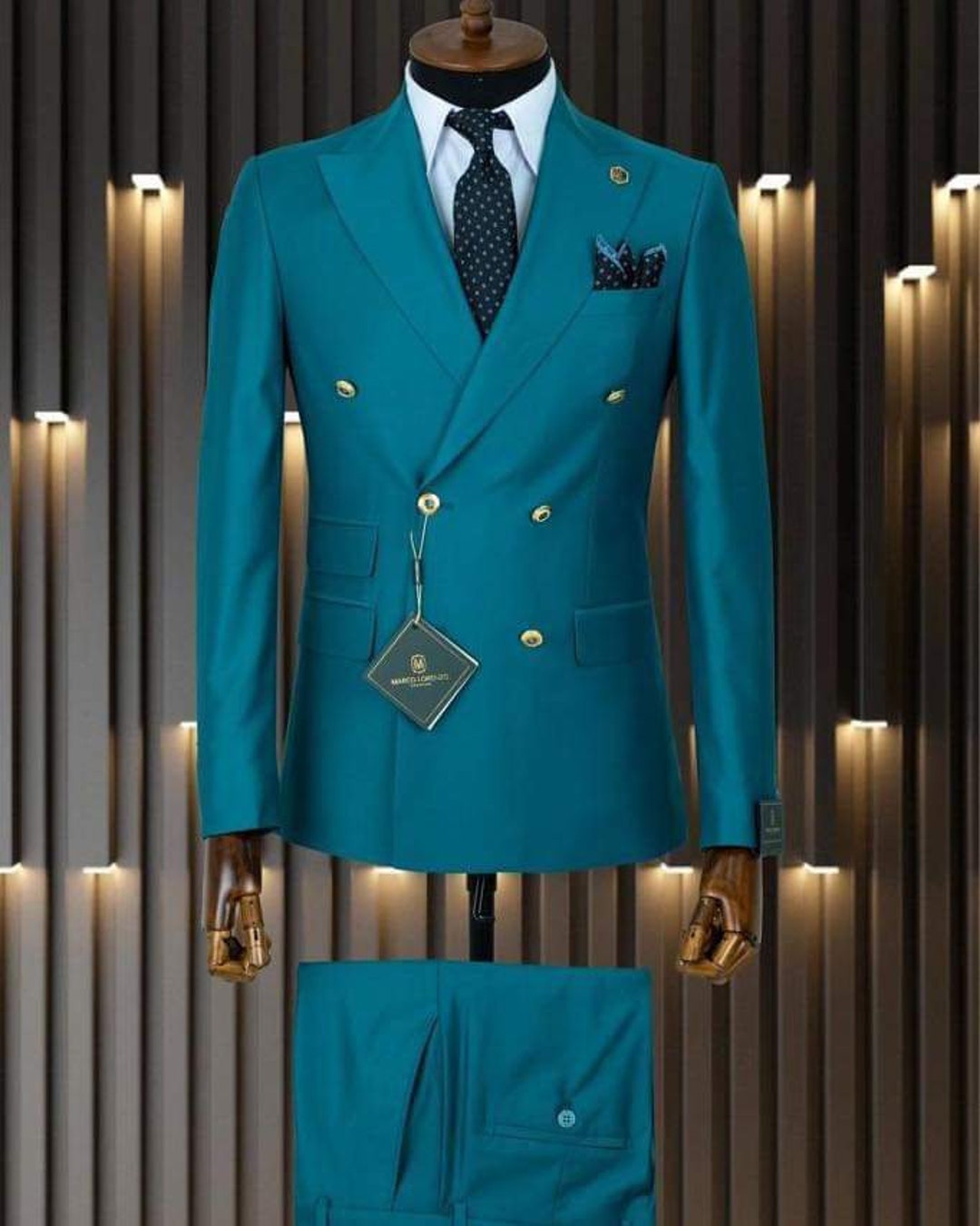 Double Breasted,green Suit,wedding Suit, Groomsmen Suit,green Suit ...