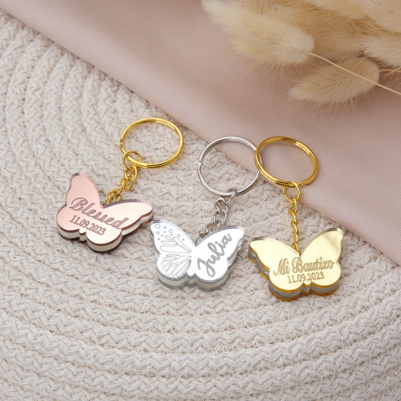 Butterfly Keychain - Etsy