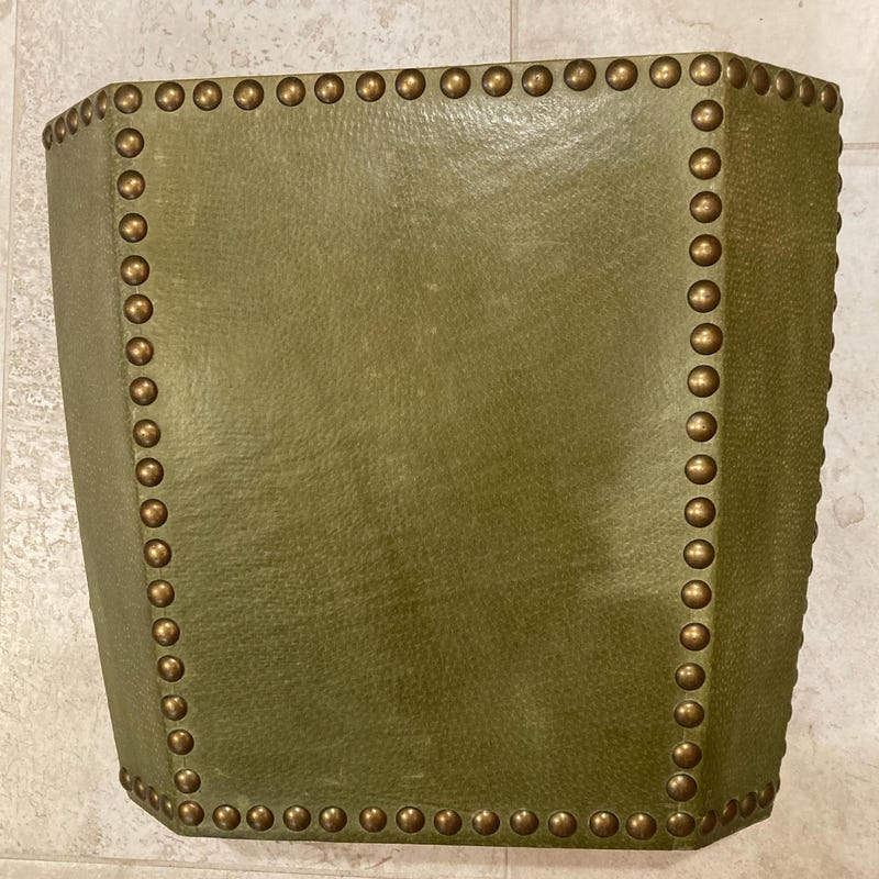 Leather Storage Bins - Etsy