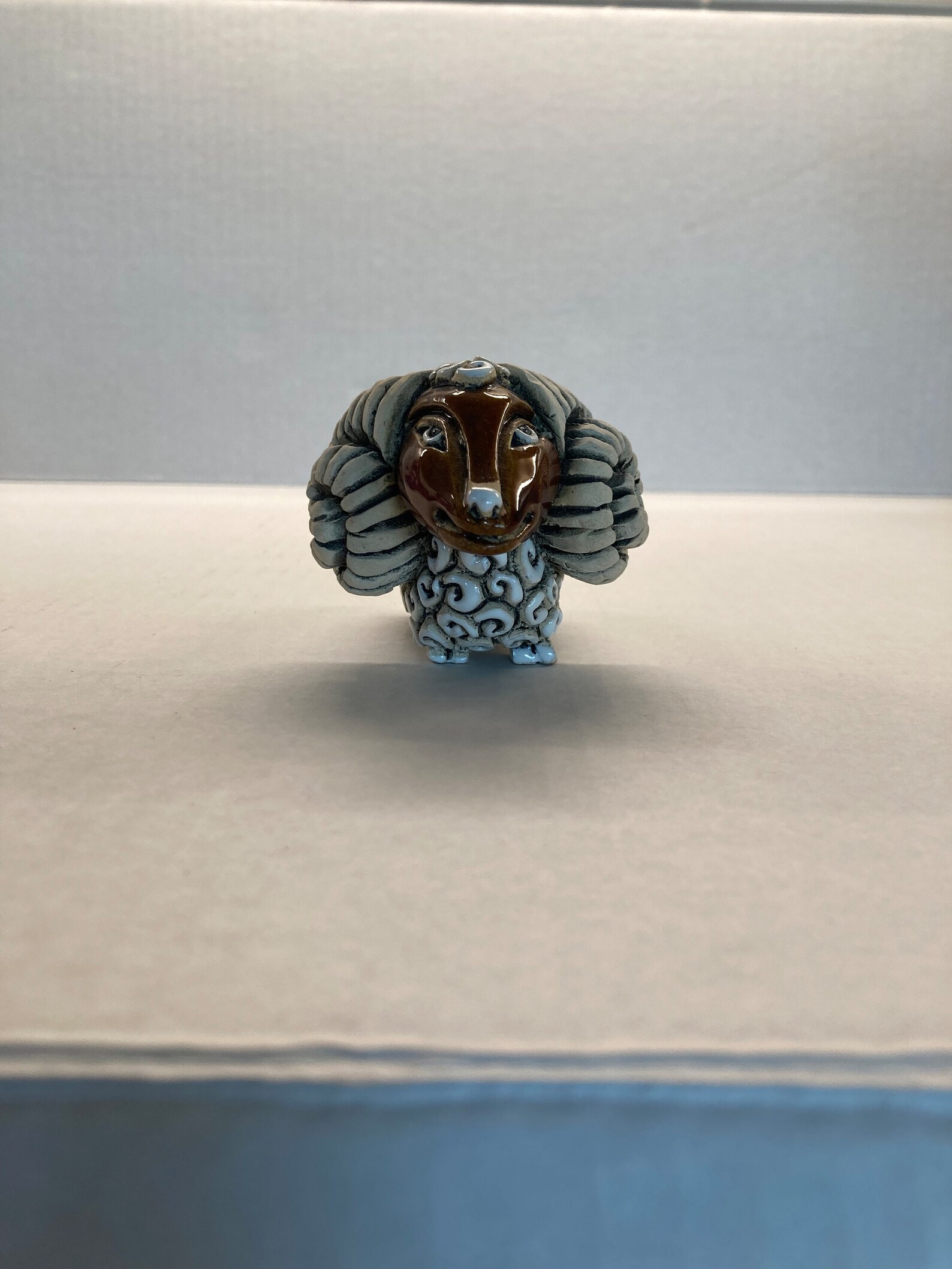 Signed Artesania Rinconada Pottery Ram Figurine From Uruguay, Retired ...