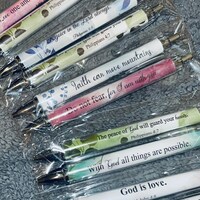 Scripture Pens, Gift Set, Christian Ballpoint Pen Set, Pens for ...