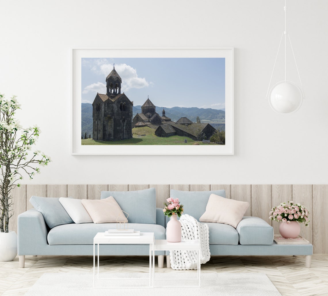 Christian Church. Old Church Wall Art. Monastery Digital Print. Church ...