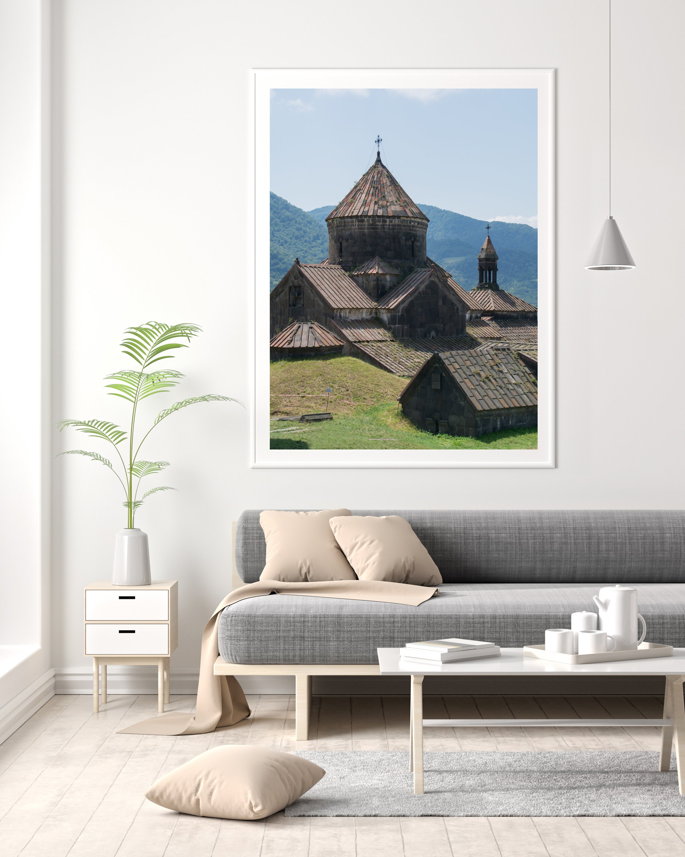 Christian Church. Old Church Wall Art. Monastery Digital Print. Church ...