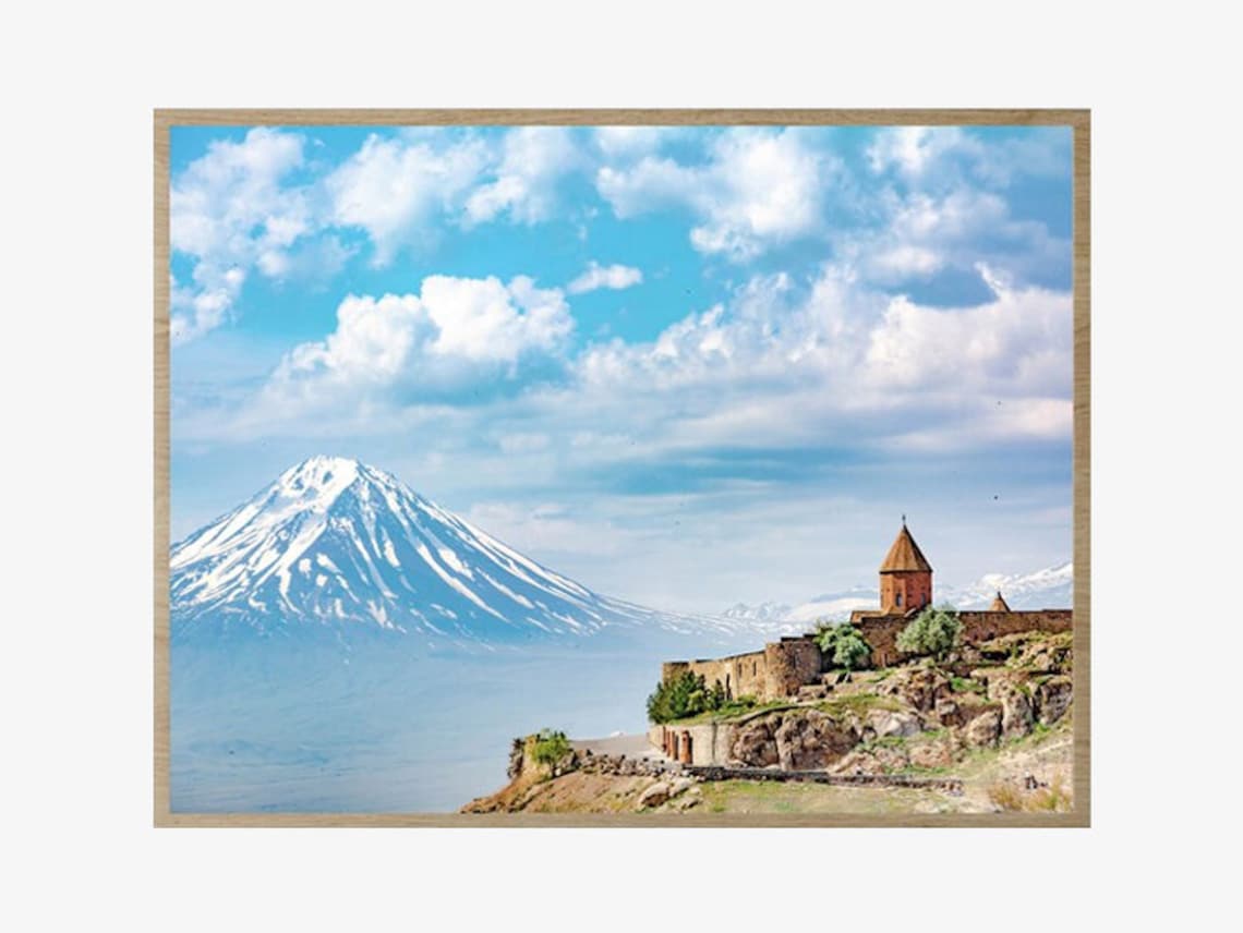 Christian Church. Old Church Wall Art. Monastery Digital Print. Church ...
