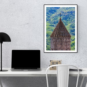 Christian Church. Old Church Wall Art. Monastery Digital Print. Church ...