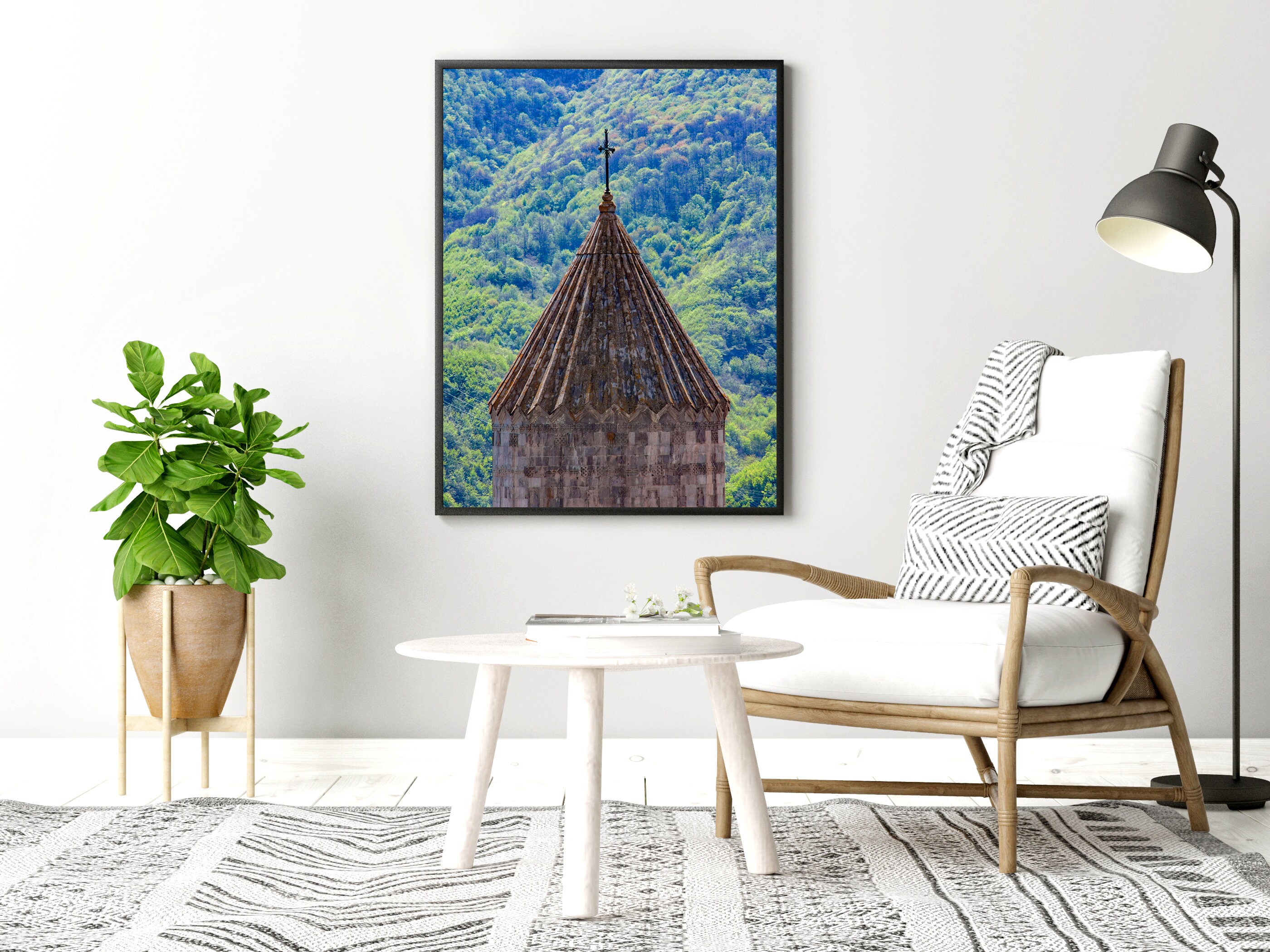 Christian Church. Old Church Wall Art. Monastery Digital Print. Church ...