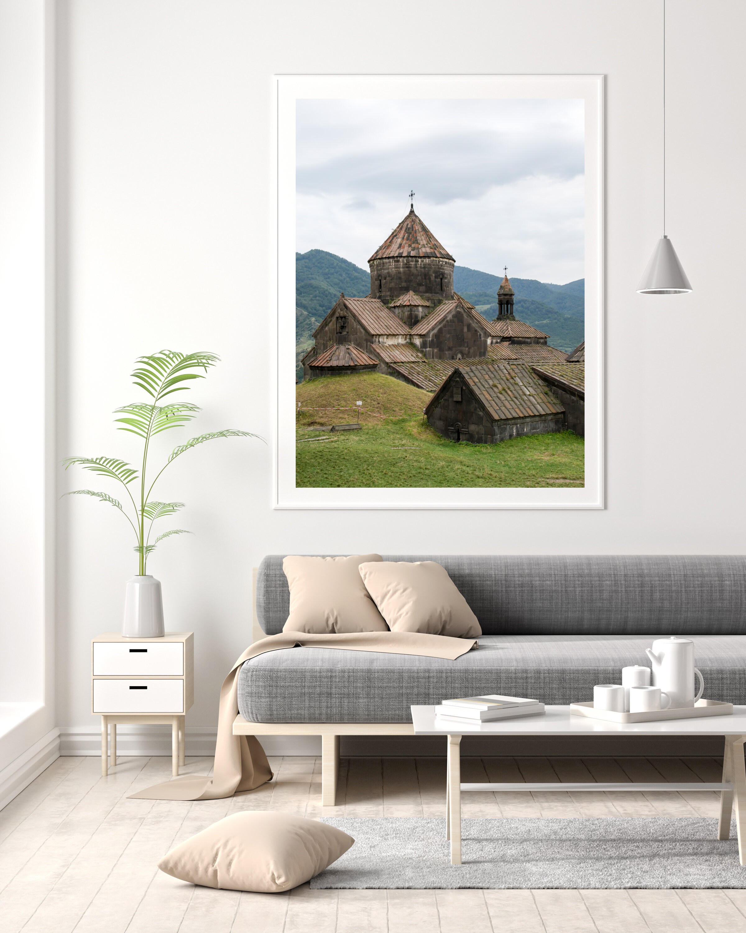 Christian Church. Old Church Wall Art. Monastery Digital Print. Church ...