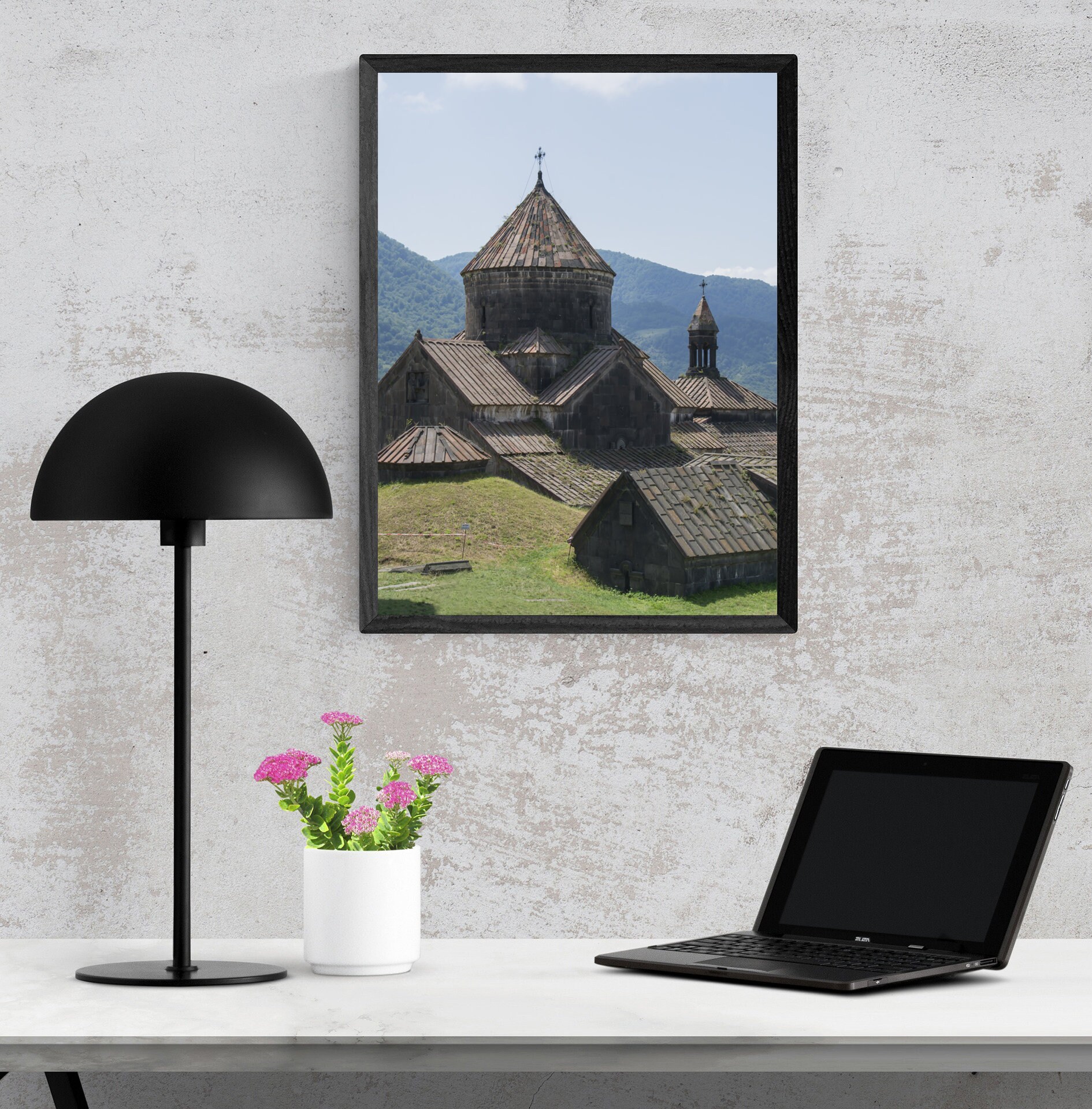 Christian Church. Old Church Wall Art. Monastery Digital Print. Church ...