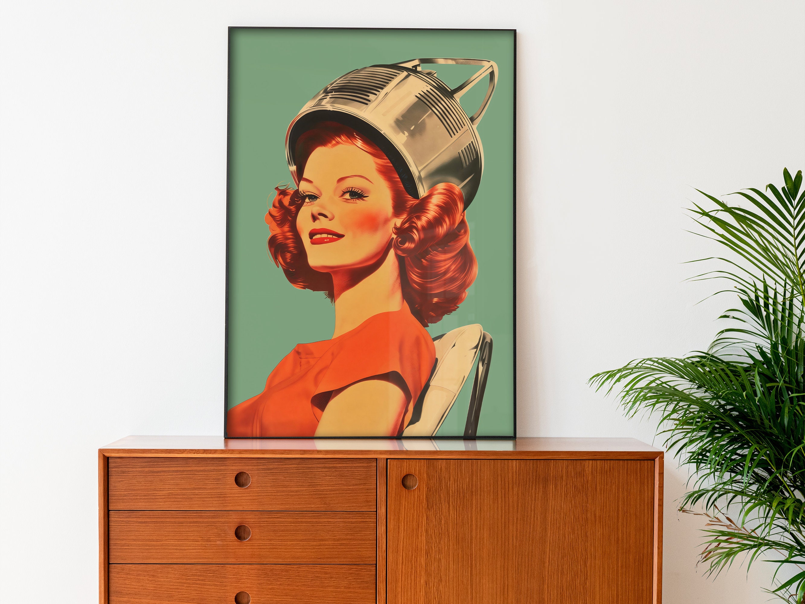 Hair Salon Wall Art Printable Funny Salon Poster Hairdresser Wall Art ...