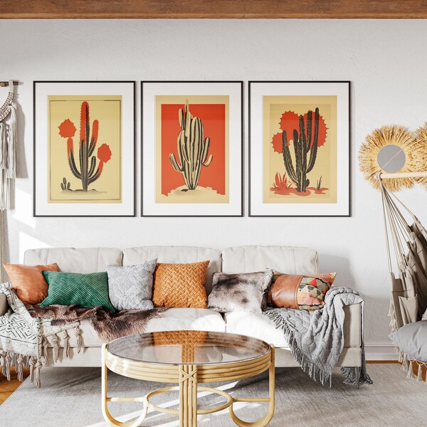 Cactus Poster - Etsy