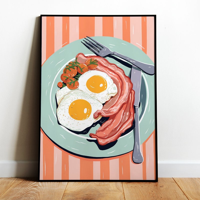 Bacon Art - Etsy