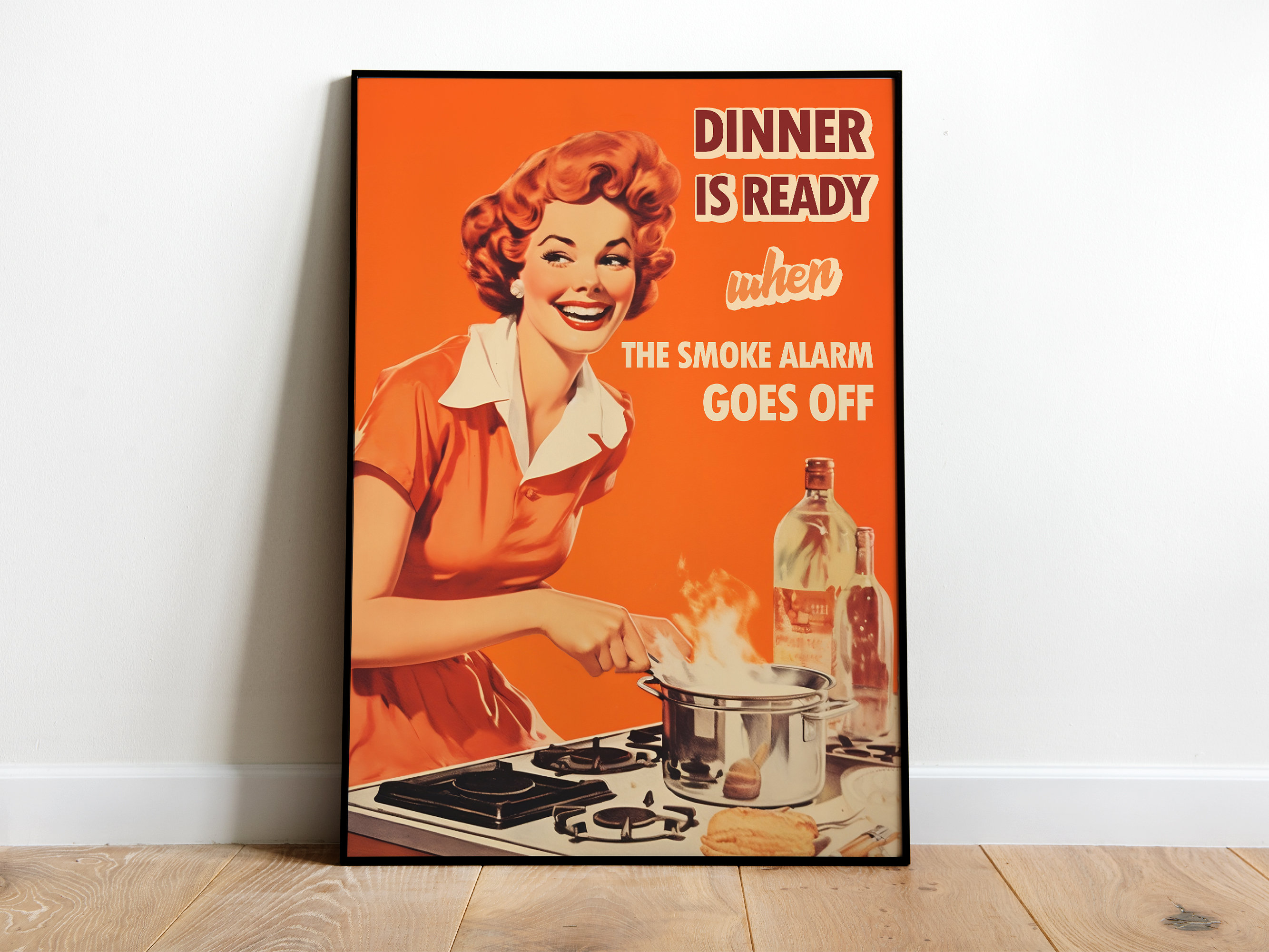 50s Cooking Poster